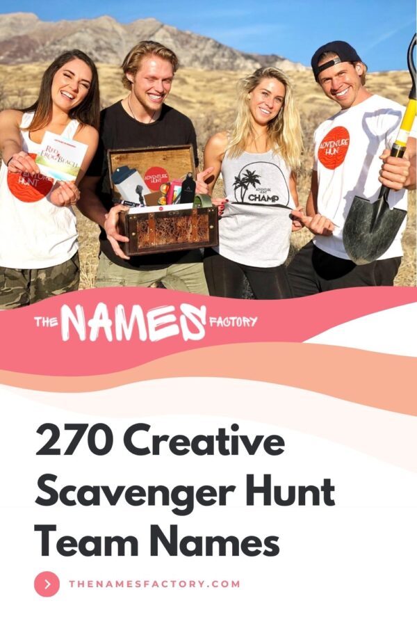 270+ Best Scavenger Hunt Team Names for Adventure Seekers