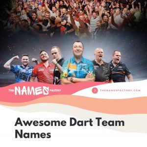 740 Hilarious Darts Team Names for Your Squad