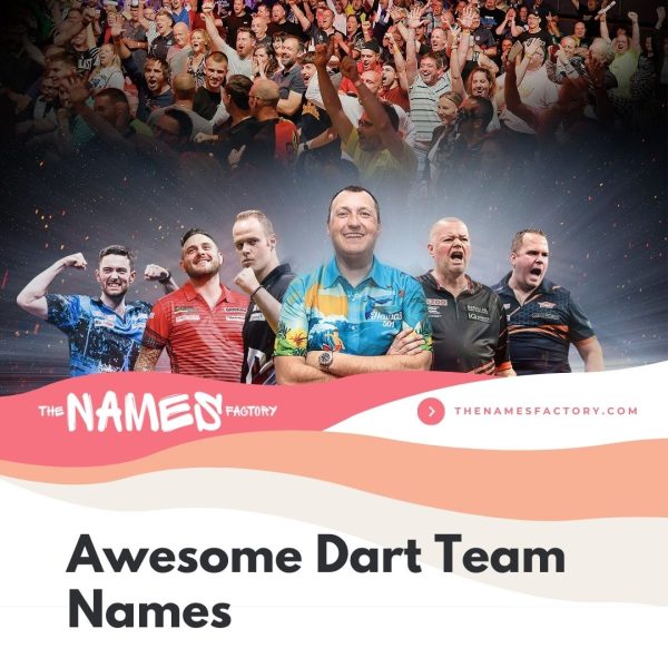 740 Hilarious Darts Team Names for Your Squad