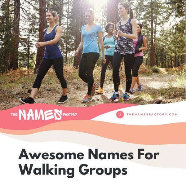205+ Best Walking Team Names for Your Next Adventure