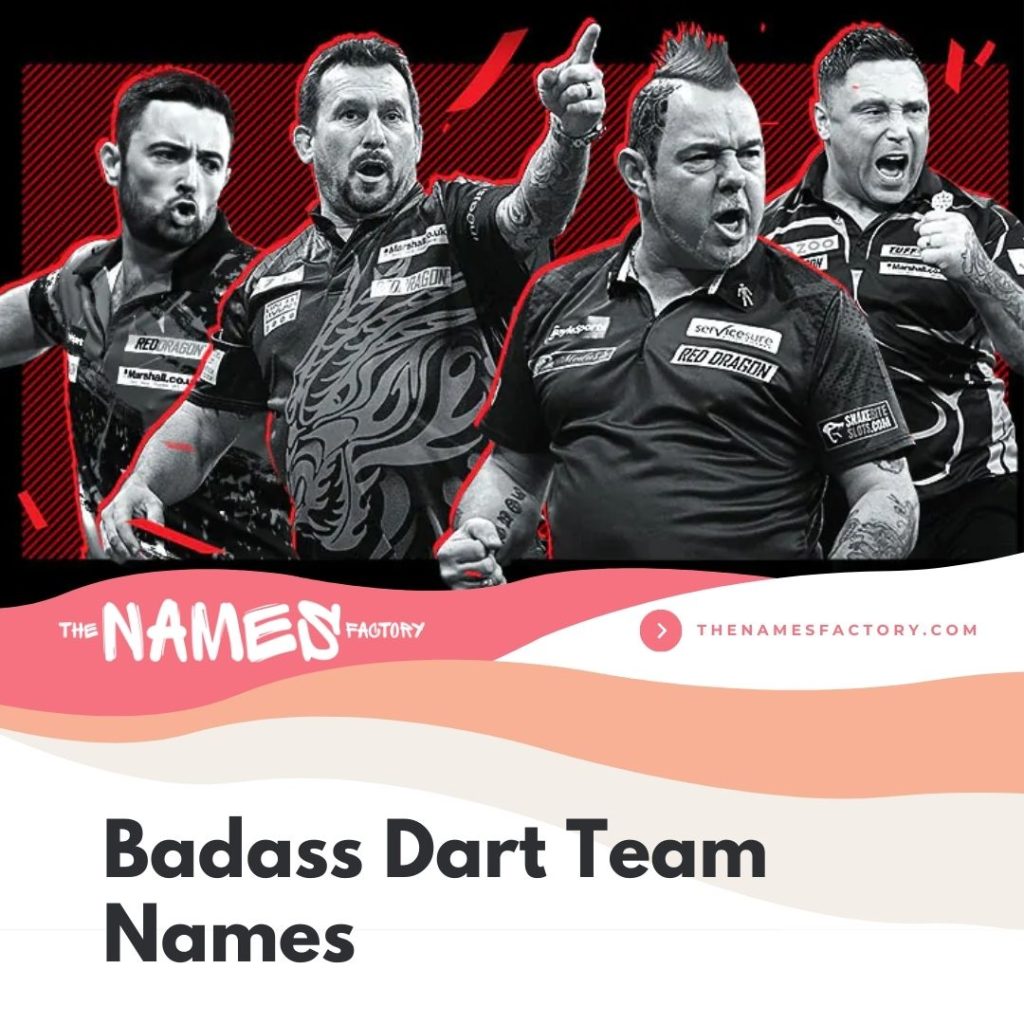740 Hilarious Darts Team Names for Your Squad