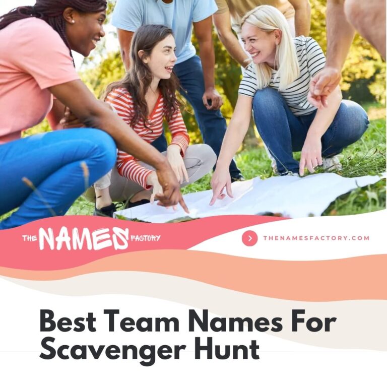 270+ Best Scavenger Hunt Team Names for Adventure Seekers