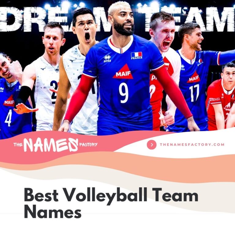 480+ Funny Volleyball Team Names [Top Names for Your Squad]