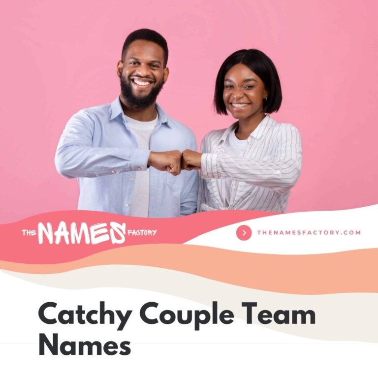 540+ Best Couple Team Names for Fun and Games