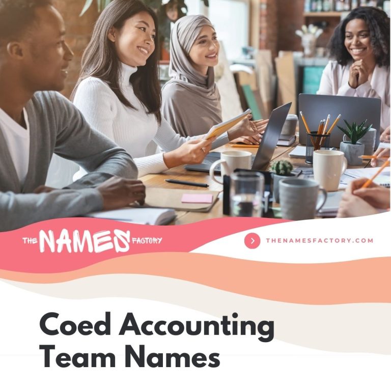 300+ Accounting Team Names [Funny, Creative & Unique Ideas]