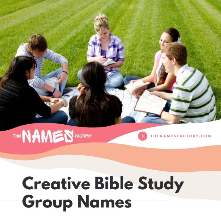 475+ Bible Study Groups Names for Your Spiritual Journey