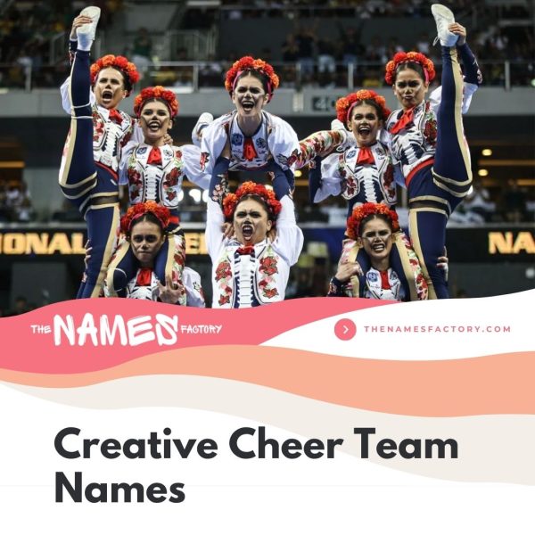 270+ Cool Cheer Team Names for Your Squad