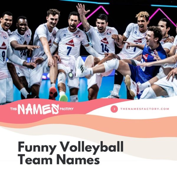 480+ Funny Volleyball Team Names [Top Names for Your Squad]
