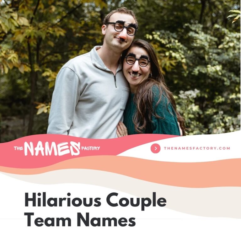 540+ Best Couple Team Names for Fun and Games