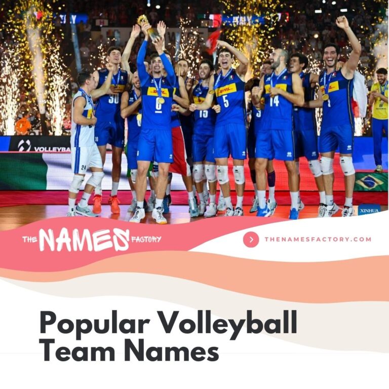 480+ Funny Volleyball Team Names [Top Names for Your Squad]