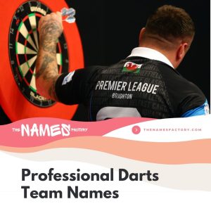 740 Hilarious Darts Team Names for Your Squad