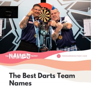 740 Hilarious Darts Team Names for Your Squad