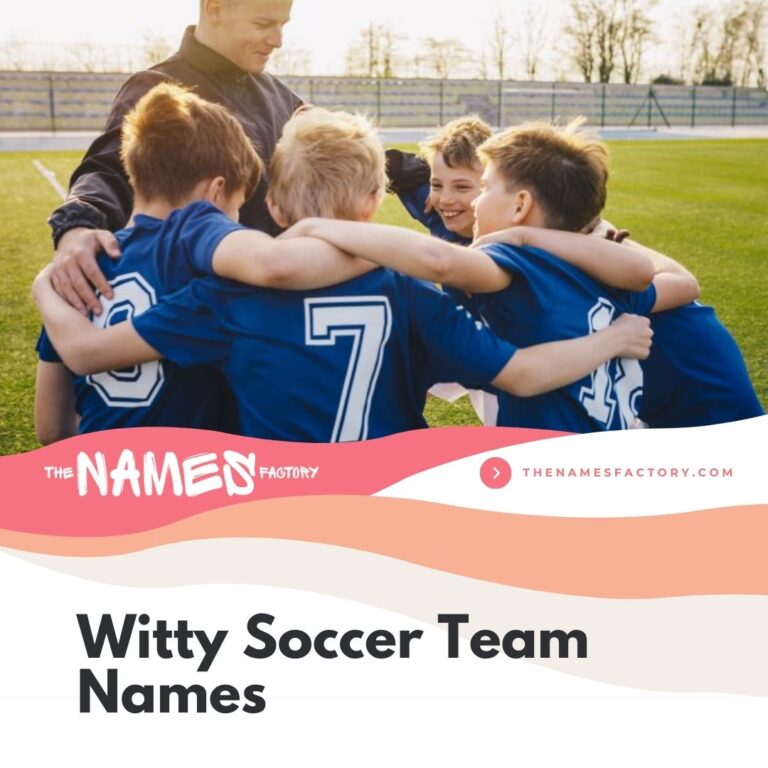 420+ Soccer Team Names Ideas [Funny, Clever, Popular & More]