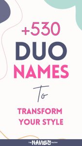 538 Awesome Duo Names for Dynamic Duos