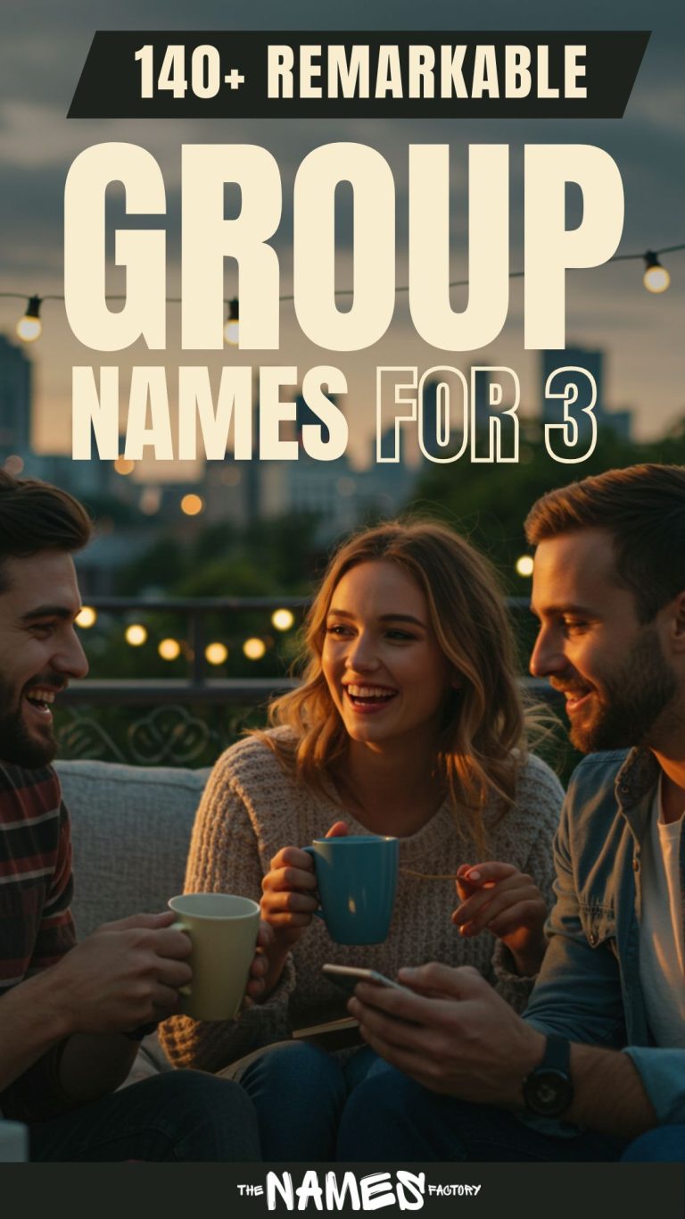 140+ Best Group Names for 3 Friends [Fun & Creative Ideas]