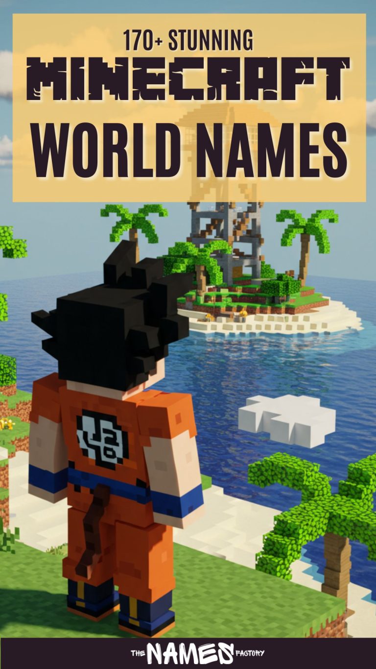 170+ Minecraft World Names Ideas [Creative, Funny, and More]