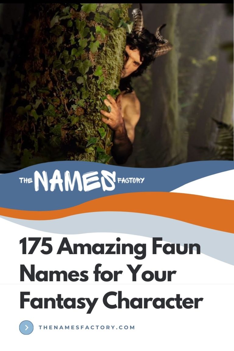175+ Fabulous Faun Names for Your Mythical Creatures