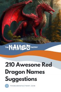 210+ Legendary Red Dragon Names Ideas With Meanings