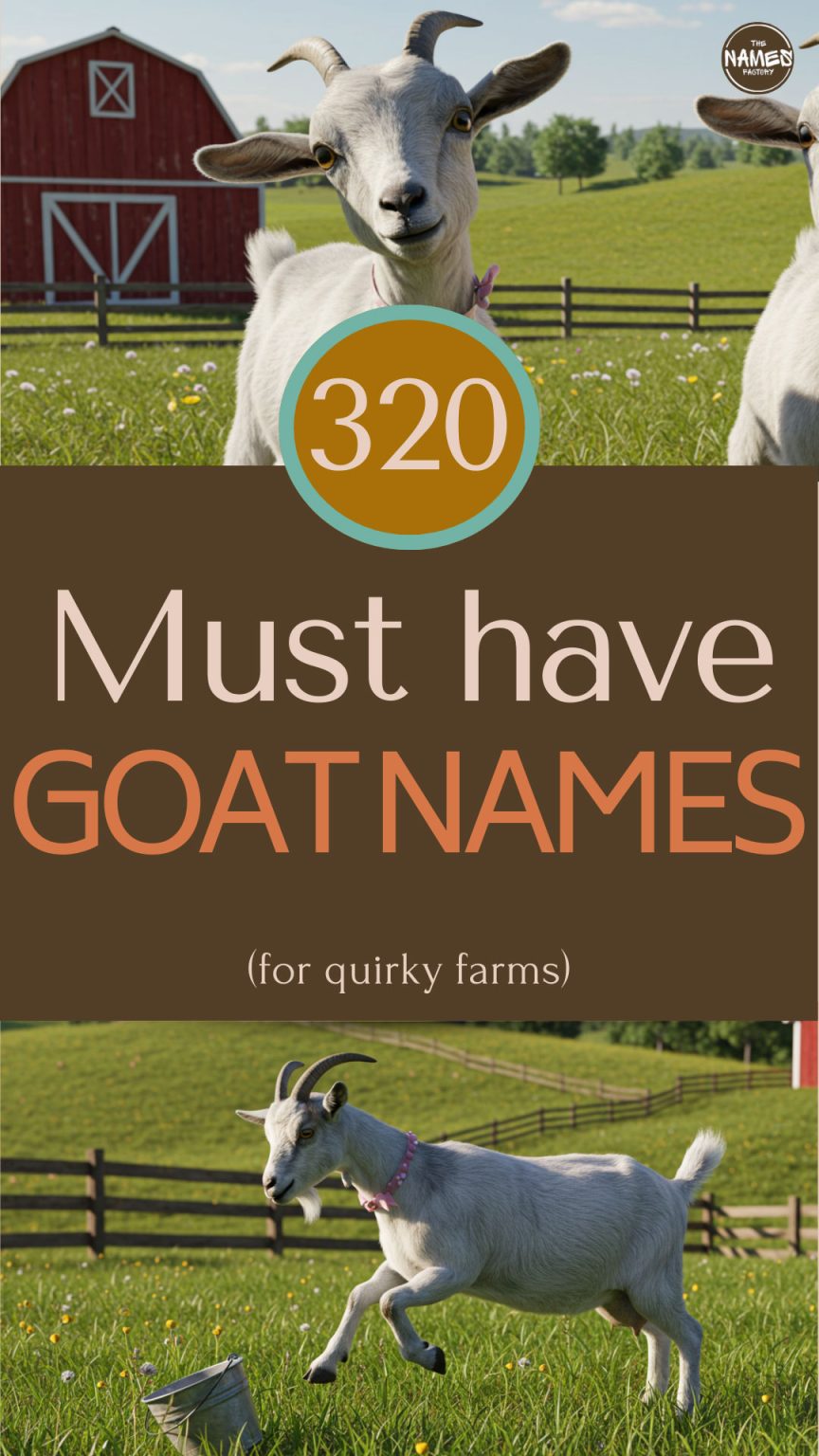 320+ Goat Names For Naming Your News Pet