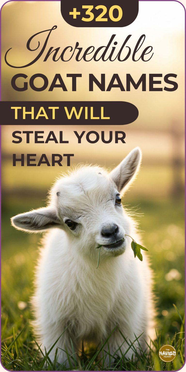 320+ Goat Names For Naming Your News Pet