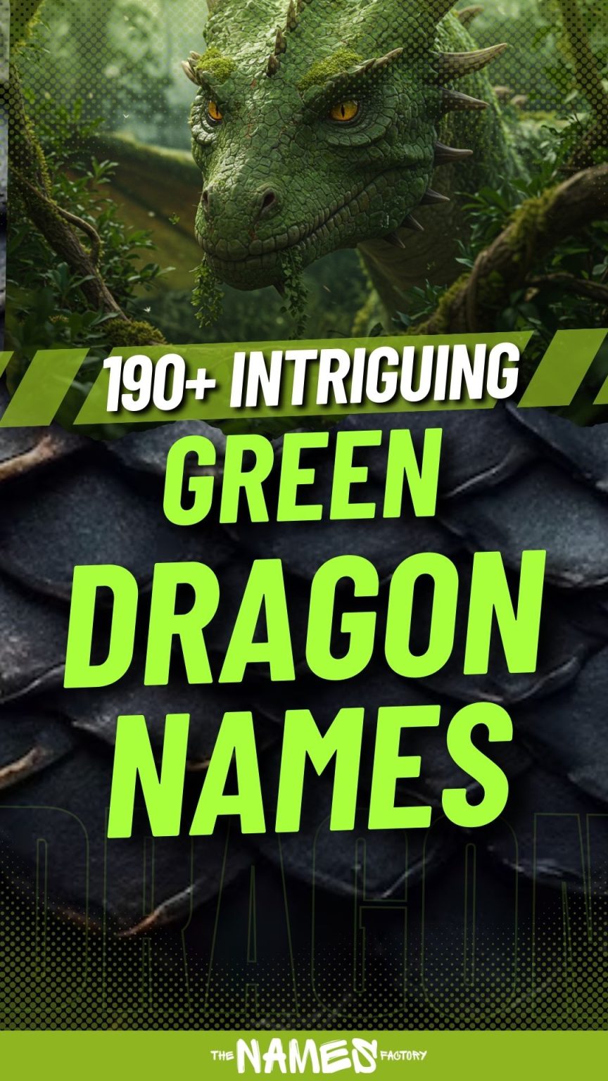 190+ Best Green Dragon Names for Your Projects