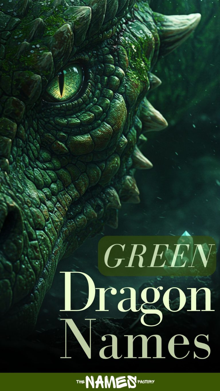 190+ Best Green Dragon Names for Your Projects