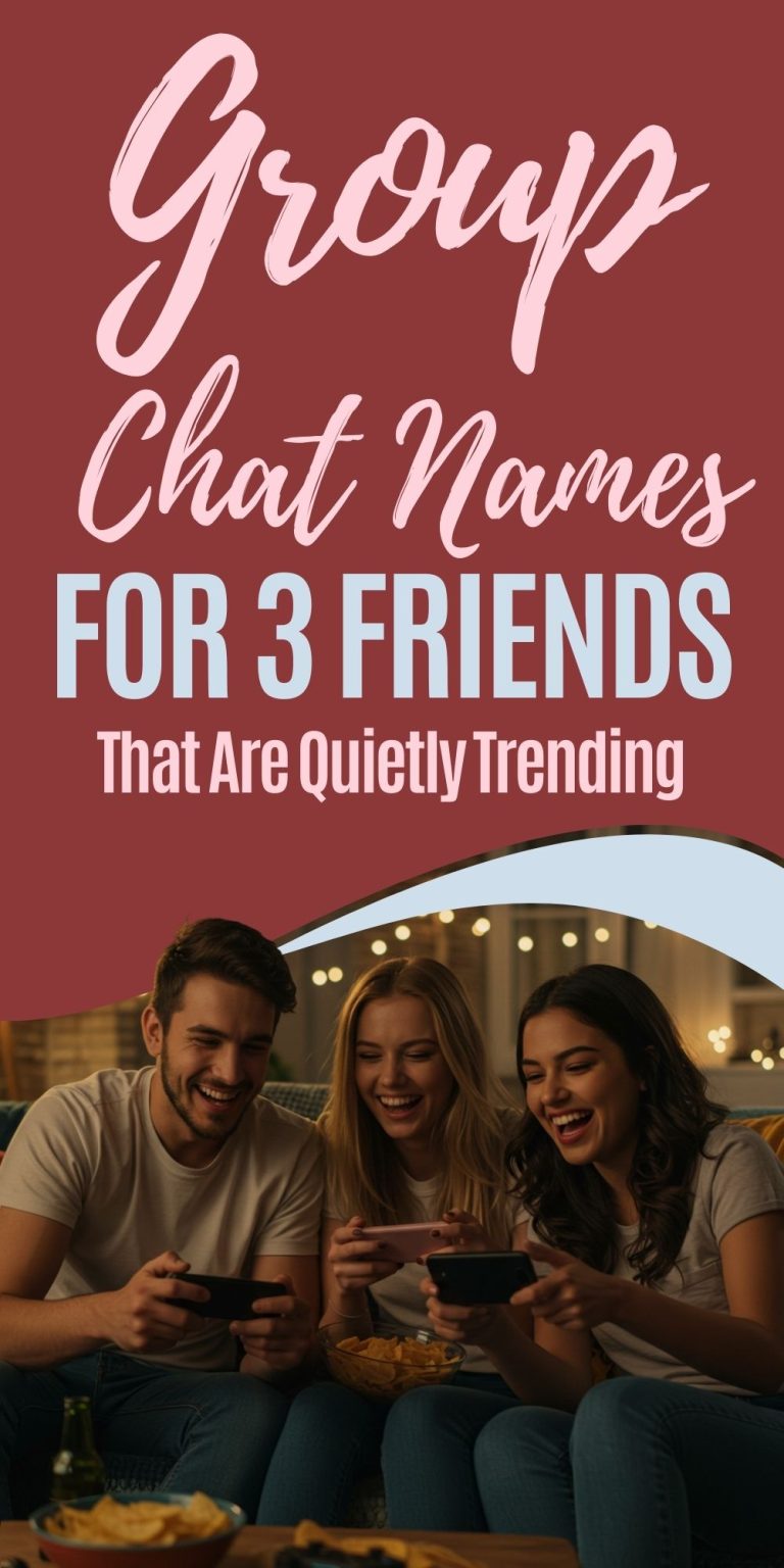 350+ Funny Group Chat Names For 3 for Trio Tickles