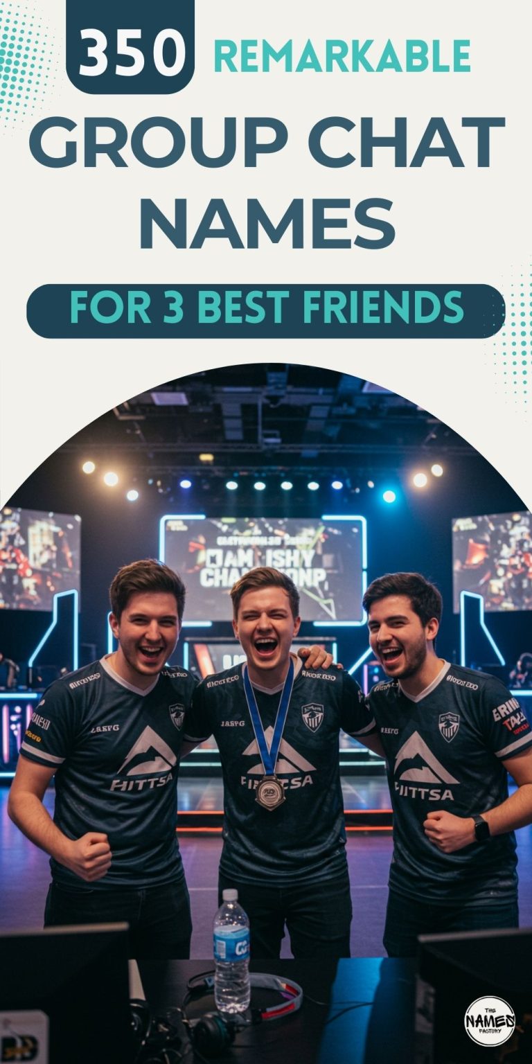 350+ Funny Group Chat Names For 3 for Trio Tickles
