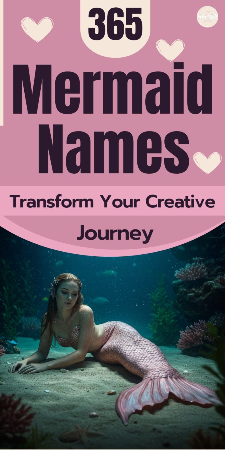 365+ Best Mermaid Names with Meanings For Your Little Girl