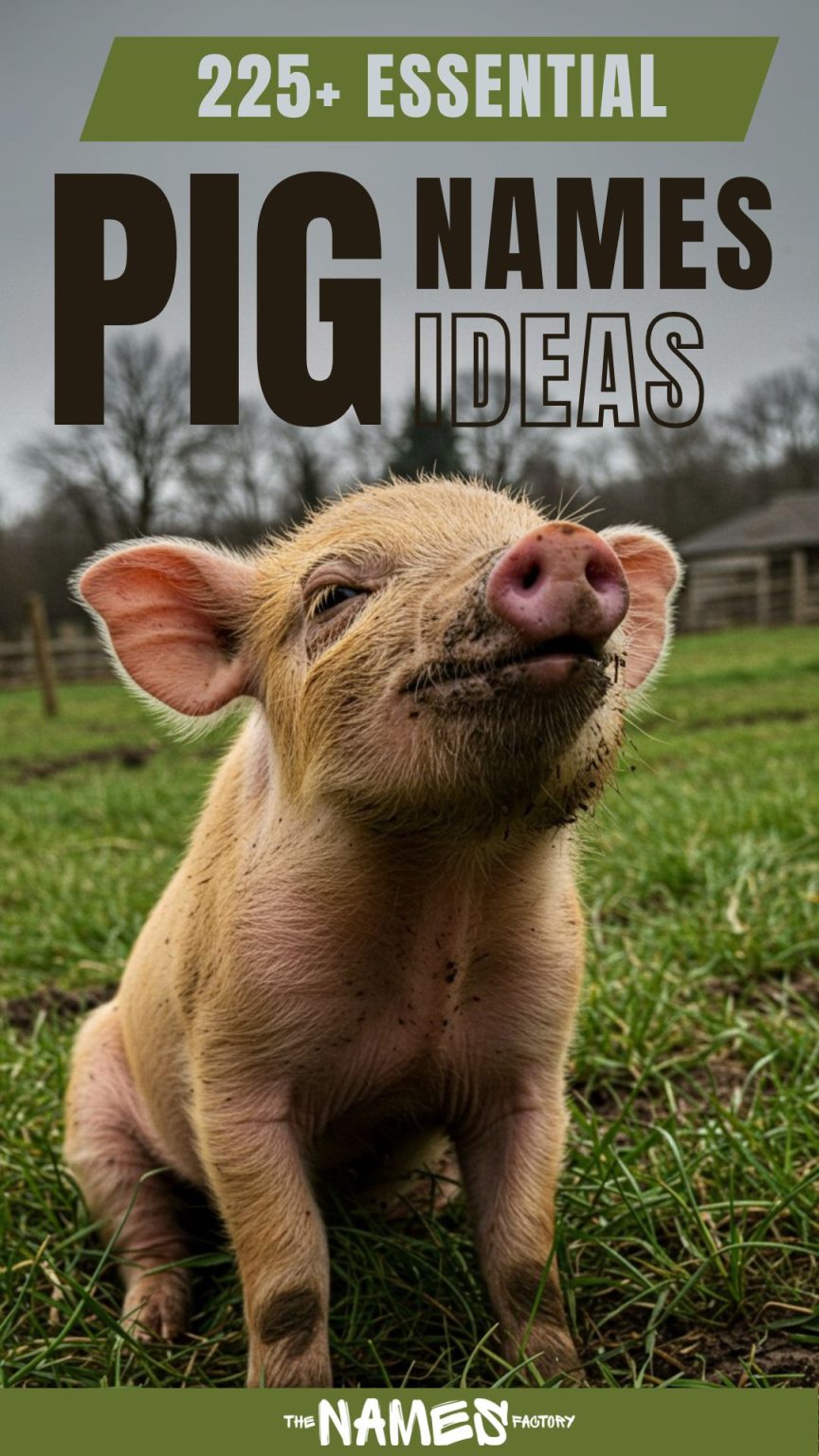 225+ Pig Names To Get Inspired for Your Porcine Pal!