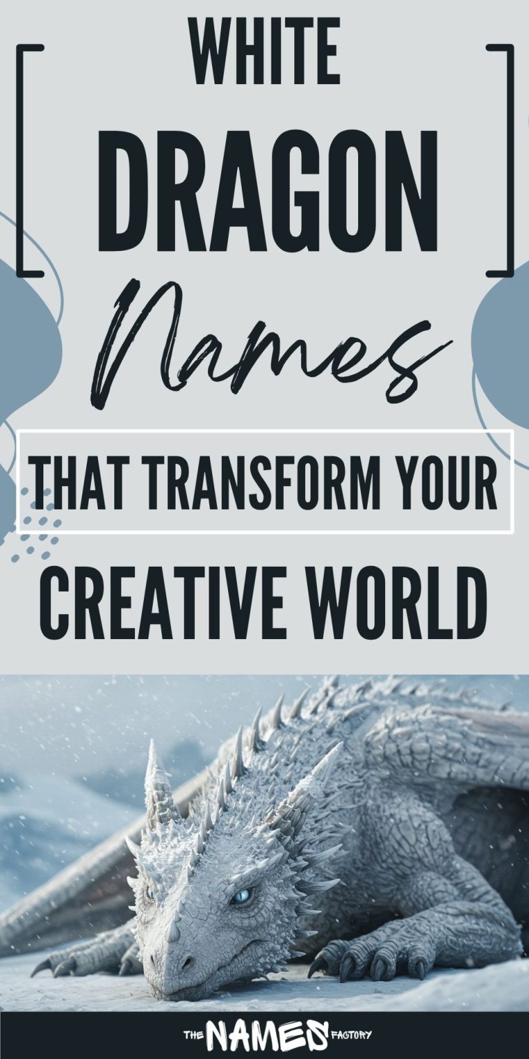 210+ Best White Dragon Names for Your Mythical Creatures