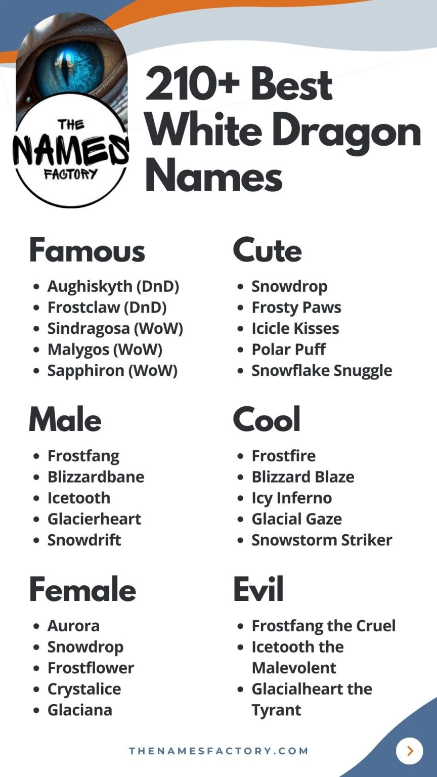 210+ Best White Dragon Names for Your Mythical Creatures