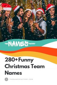 280+ Funny Christmas Team Names for Festive Fun