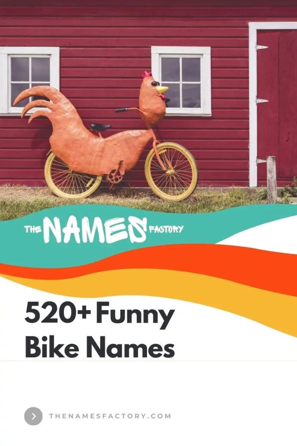 520+ Funny Bike Names for Pedaling Puns