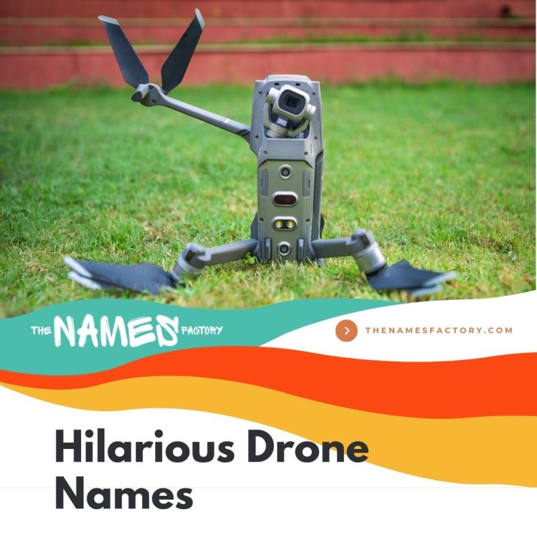 350+ Funny Drone Names for Flying Fun